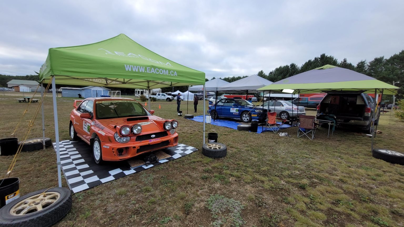 François Rioux Gets First Contingency Hoosier Rally Tires of 2021 ...